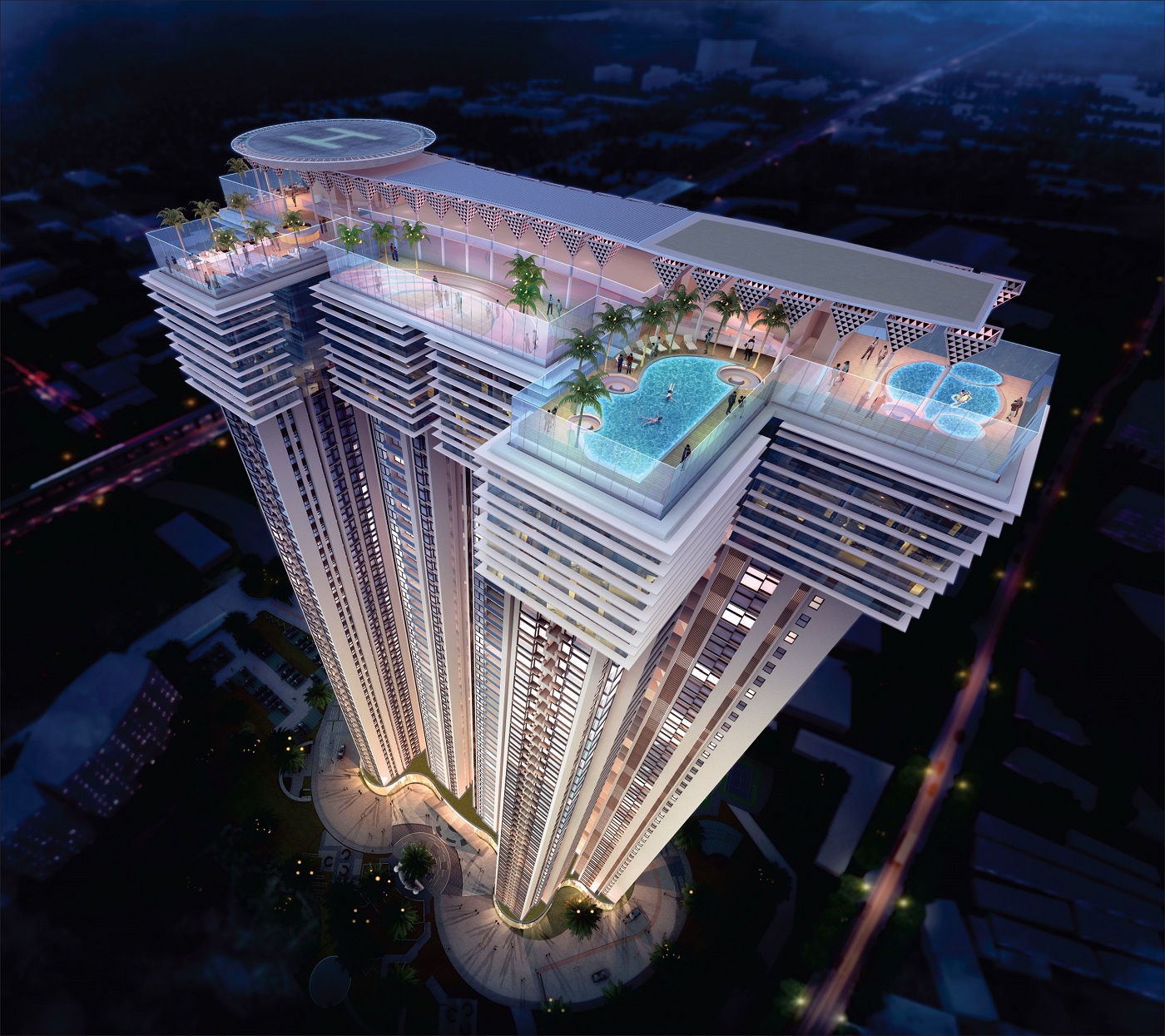 CNTC - The Presidential Tower | Luxurious 3 & 4 BHK apartments in Bengaluru